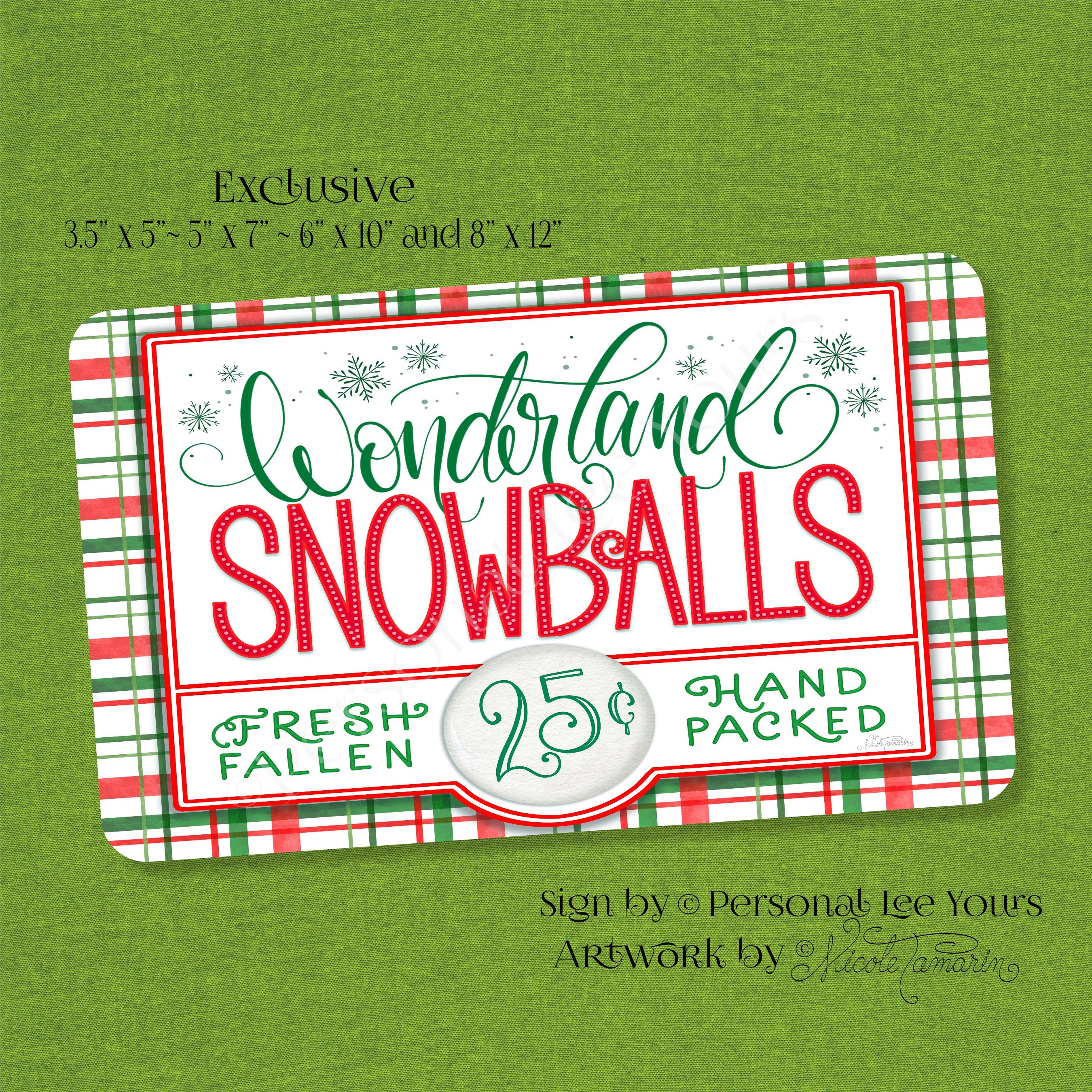 Best Wreath Signs Around Nicole Tamarin Snowballs horizontal – Personal ...