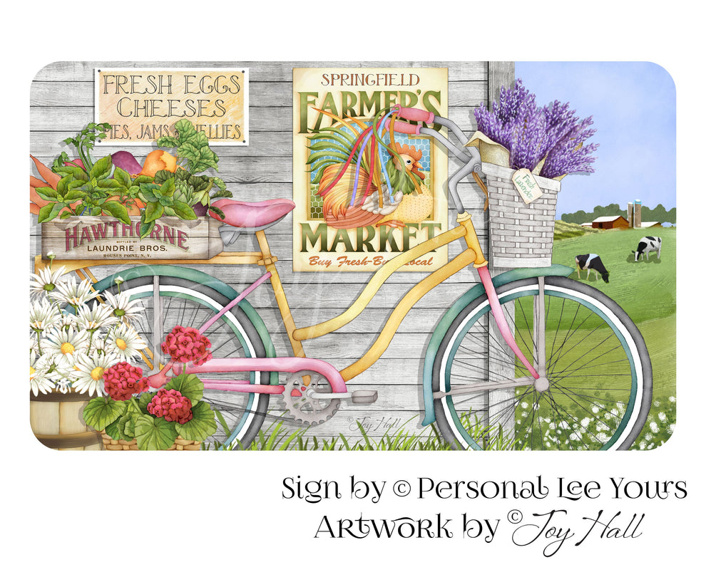 Joy Hall Exclusive Sign * Country Life * 4 Sizes * Lightweight Metal ...