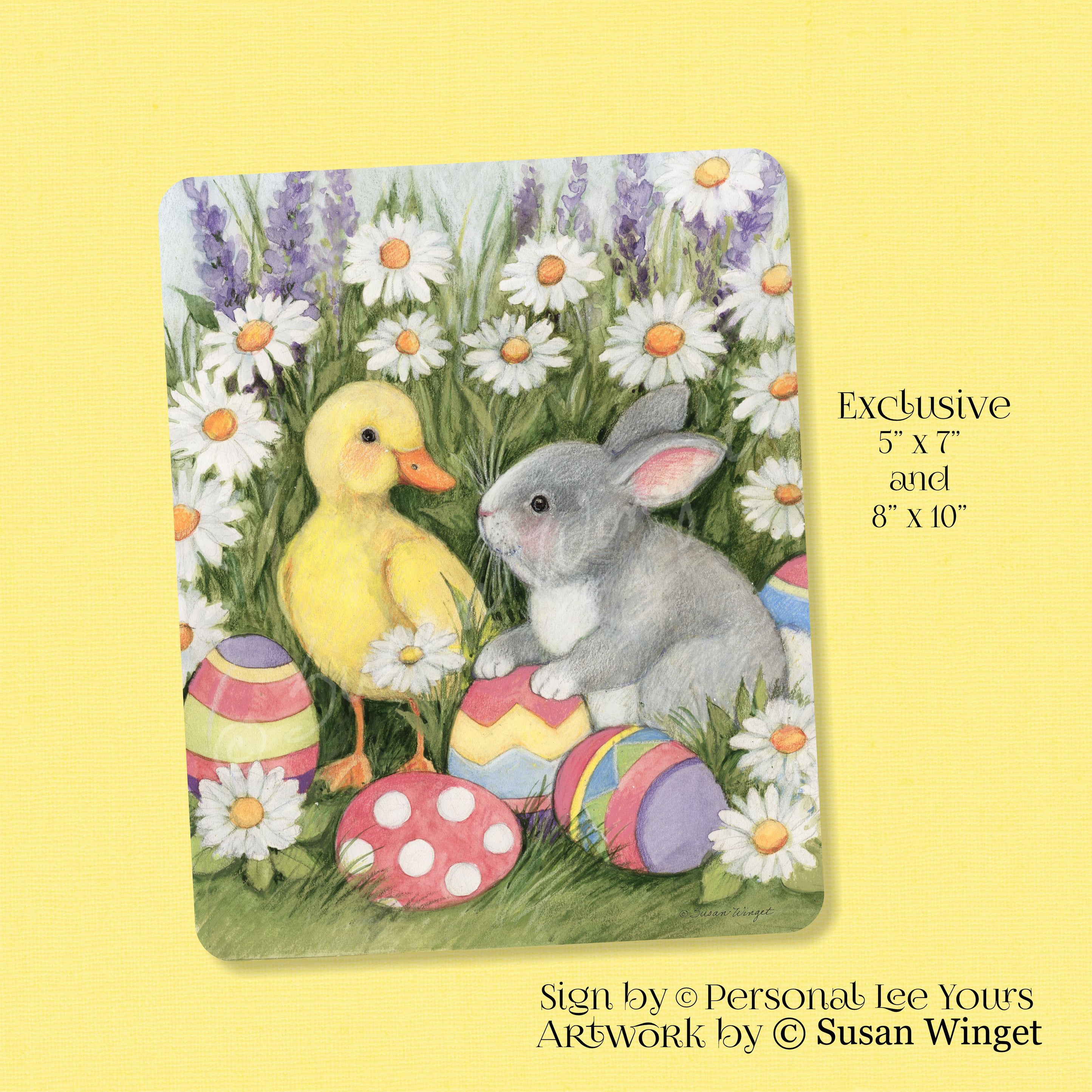 Susan Winget Exclusive Sign * Easter Blessings * Vertical * 2 Sizes ...