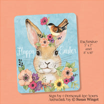 Susan Winget Exclusive Sign * Happy Easter Bunny And Friend * 2 Sizes ...