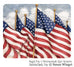 Susan Winget Exclusive Sign * Waving Flags * 3 Sizes * Lightweight Met ...